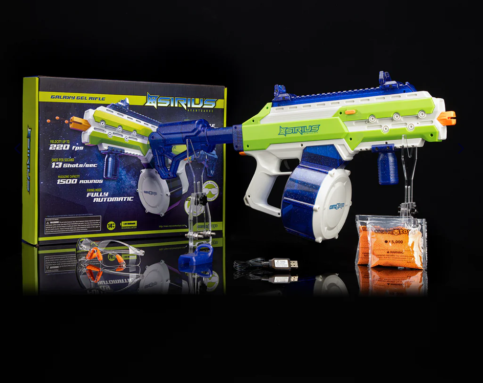 SIRIUS Galaxy Gel Blaster (Azurite Lime) – OZBLASTERS